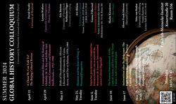 Programme of the Global History Colloquium SoSe 2024 is online! • Global History • Fachbereich ...