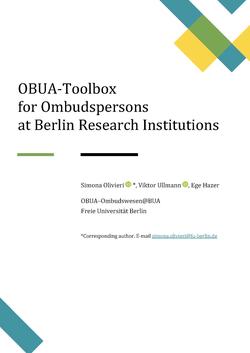 New release: OBUA-Toolbox • Institute of Semitic Studies • Department ...