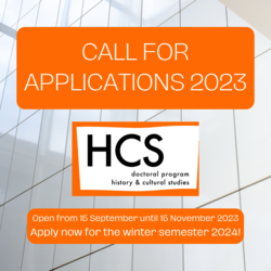 HCS - Call for Applications 2023 • International • Department of ...